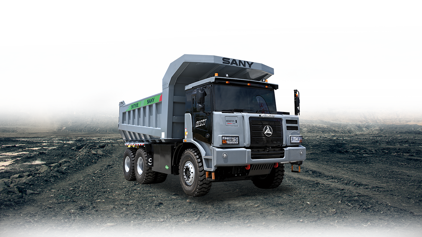 บริการจัดจำหน่าย รถบรรทุก รถโม่ และรถเหมืองไฟฟ้า SANY EV